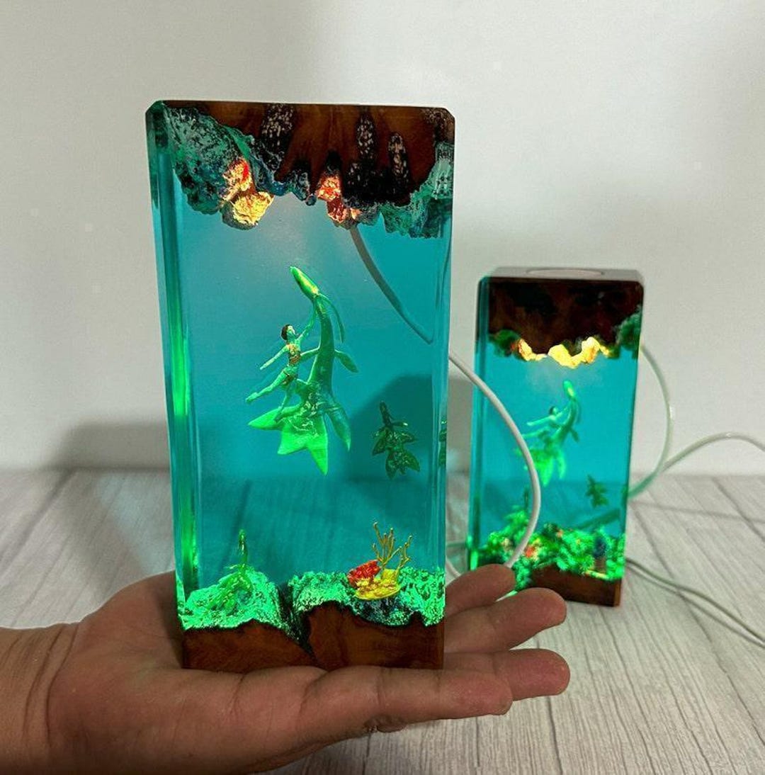 Ilu Ft Kiri Avatar 2, Way of the Water, Avatar 2, Handmade Light Shade ...