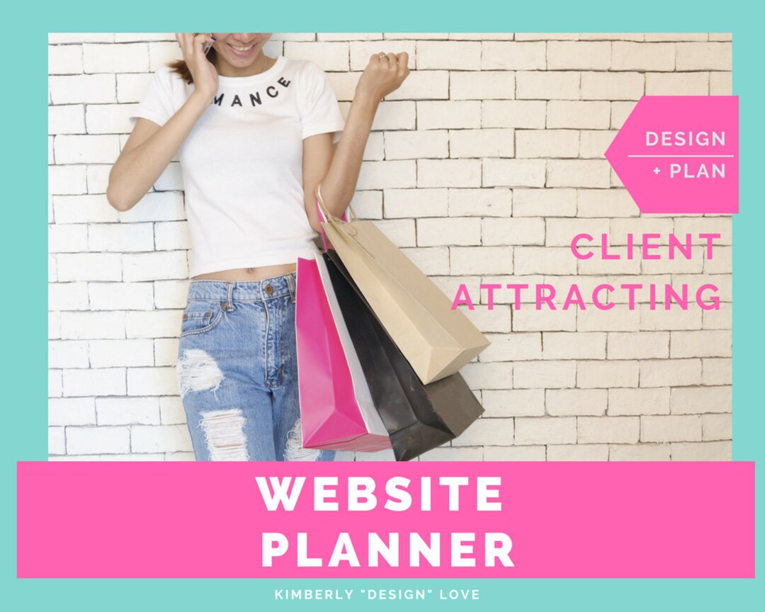 Website Planner ~ Design & Plan Your Client Attracting Website - Etsy