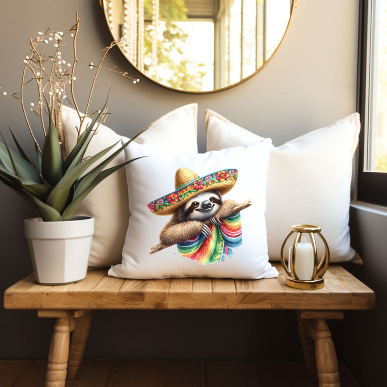 Cinco De Mayo Sloth Clipart / PNG Image - Etsy