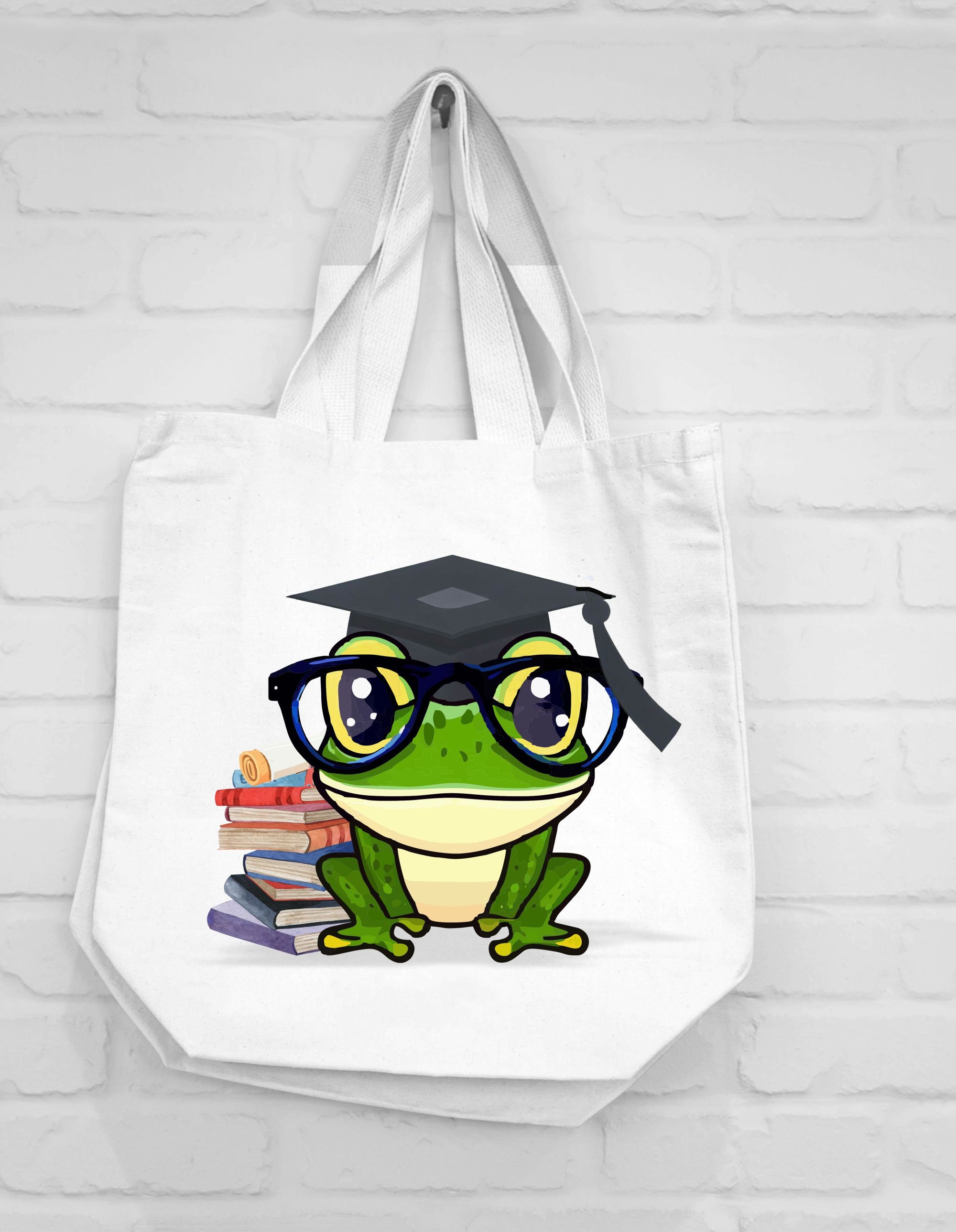 Graduation Frog Clipart / PNG Image - Etsy