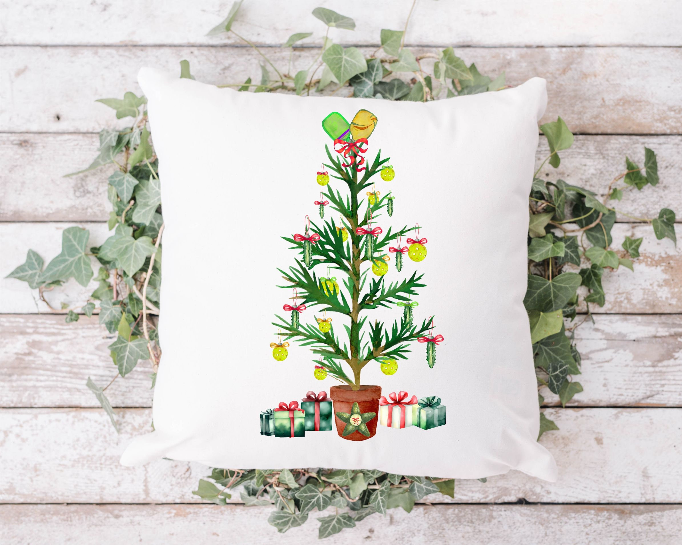 Pickleball Christmas Tree PNG, Clipart for Sublimation/heat Press - Etsy