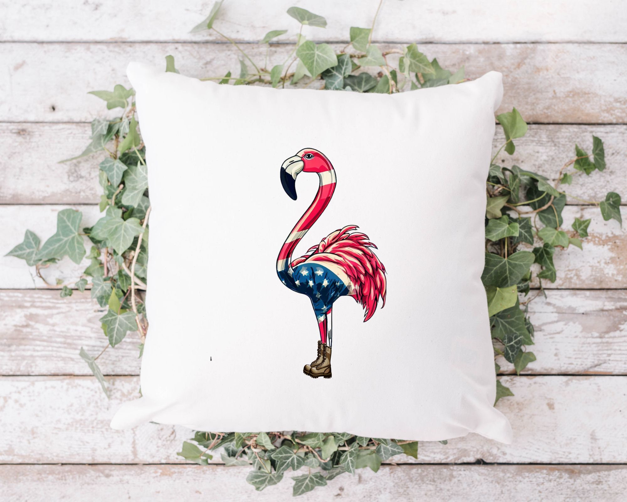 Patriotic Military Flamingo Clipart / PNG Image - Etsy