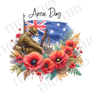 Australian Anzac Day/clipart / PNG/JPG File Image/graphic/design - Etsy ...