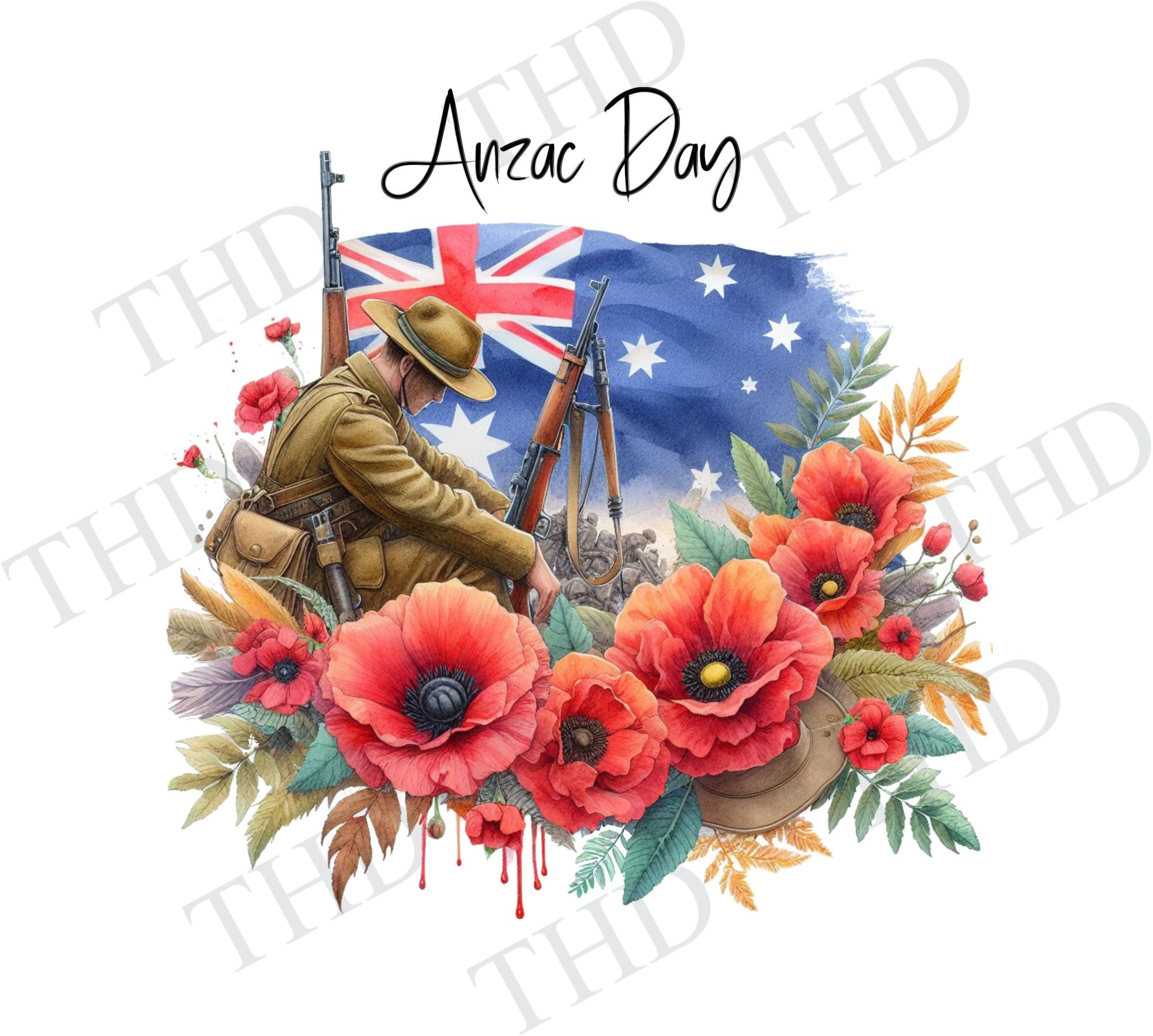 Australian Anzac Day/clipart / PNG/JPG File Image/graphic/design - Etsy