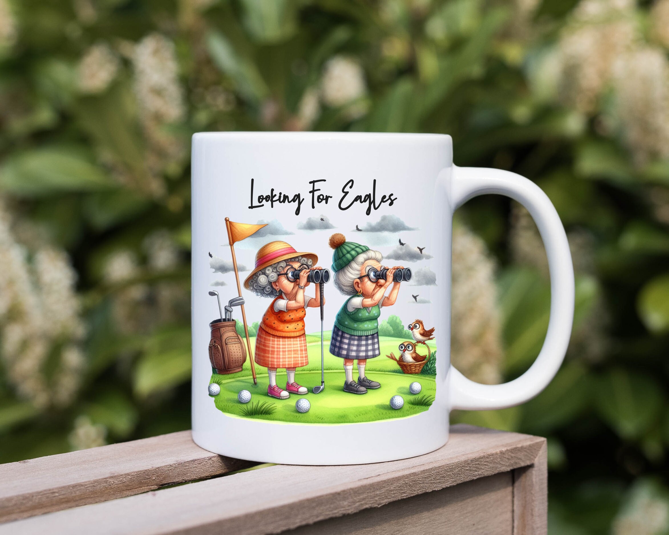 Funny Granny Golfers, Woman's Golf JPG/PNG, Clipart for Sublimation ...