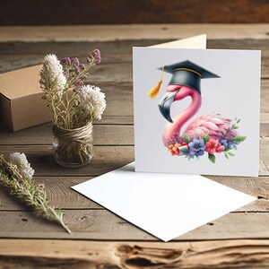 Graduation Flamingo Clipart / PNG Image - Etsy