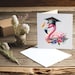Graduation Flamingo Clipart / PNG Image - Etsy