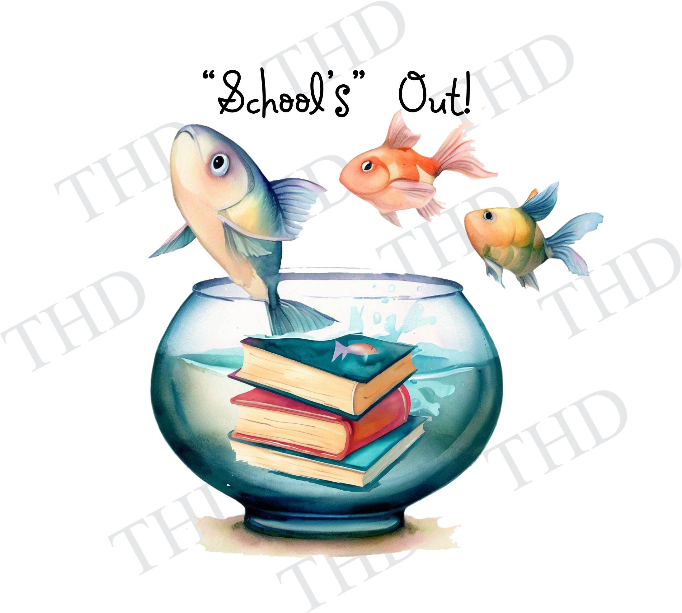 Clip Art School Of Fish