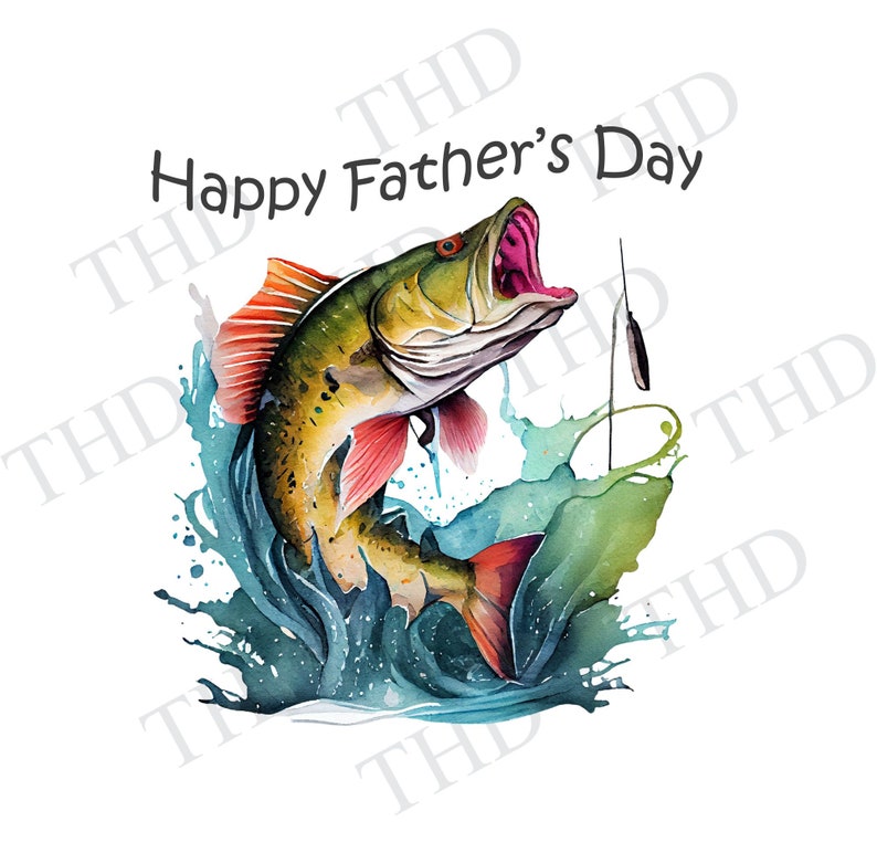 Father's Day Fishing PNG, Clipart for Sublimation/heat Press - Etsy