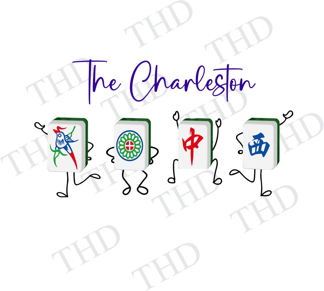 Mahjong Charleston PNG, Mahjong Clipart for Sublimation/heat Press - Etsy