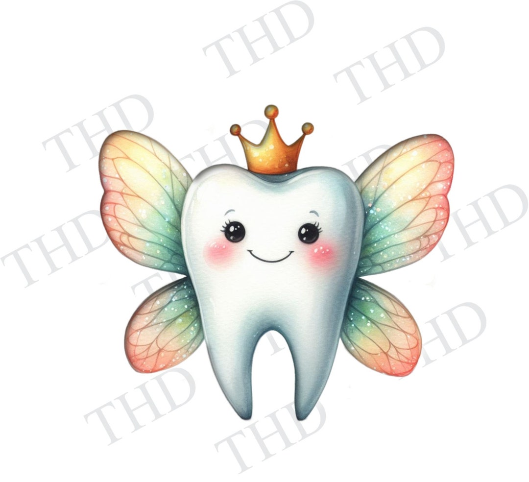Tooth Fairy PNG, Clipart for Sublimation/heat Press - Etsy