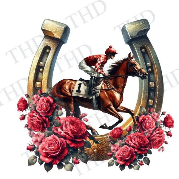 Kentucky Derby Clipart - Etsy