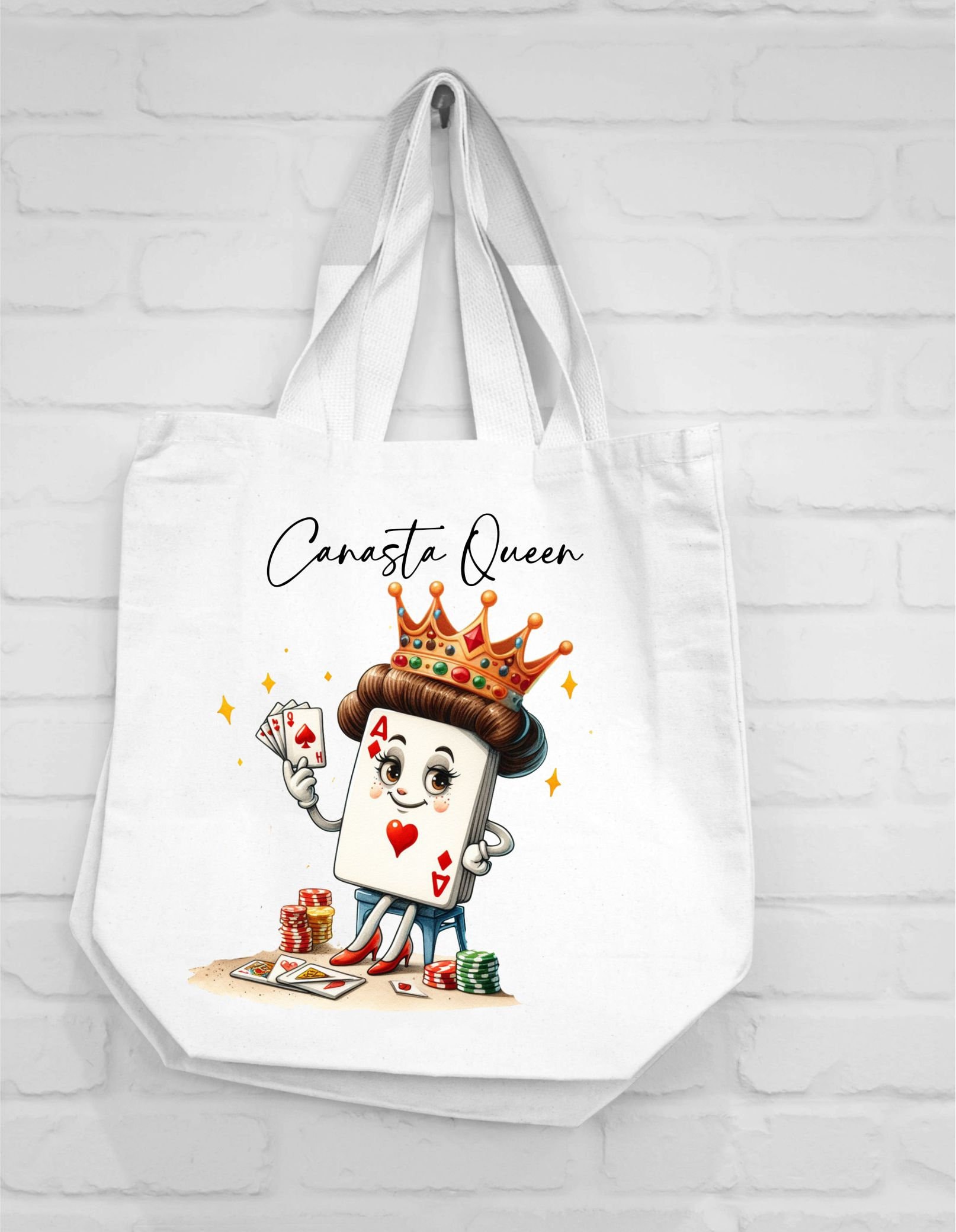 Canasta Queen Print PNG Canasta Clipart for Sublimation/heat - Etsy
