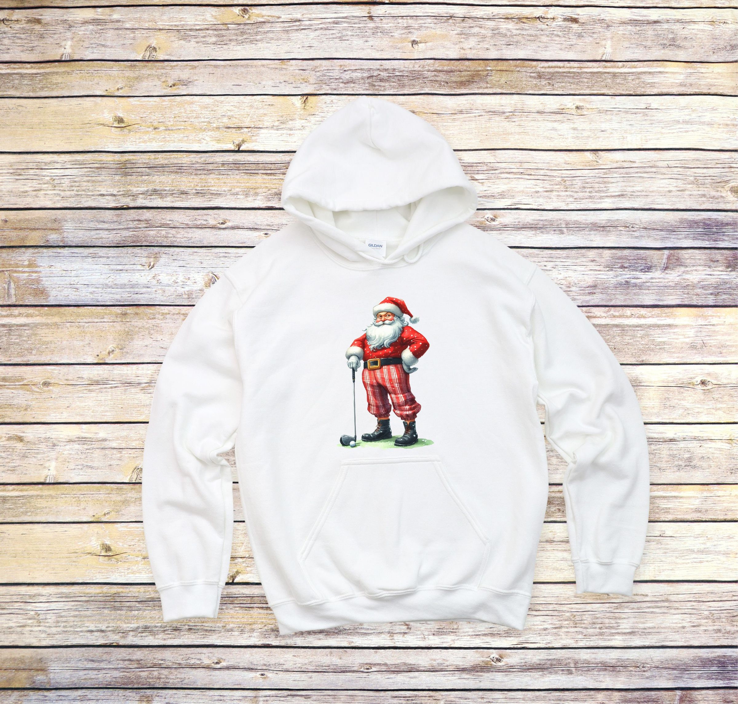 Golfing Santa PNG: Christmas Winter Sport Clipart (digital Download) - Etsy