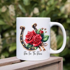 Derby Run for the Roses Horseshoe Png/clipart - Etsy