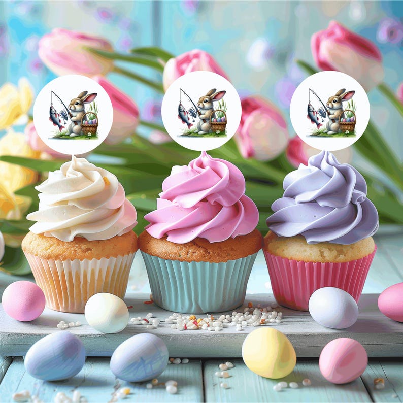 Fishing Easter Bunny Design: Sublimation/heat Press (digital Download ...
