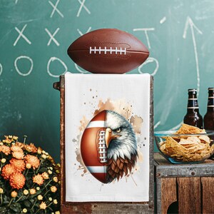 Football Eagle Design: Tailgate Decor Clipart (PNG/JPG Digital Download ...