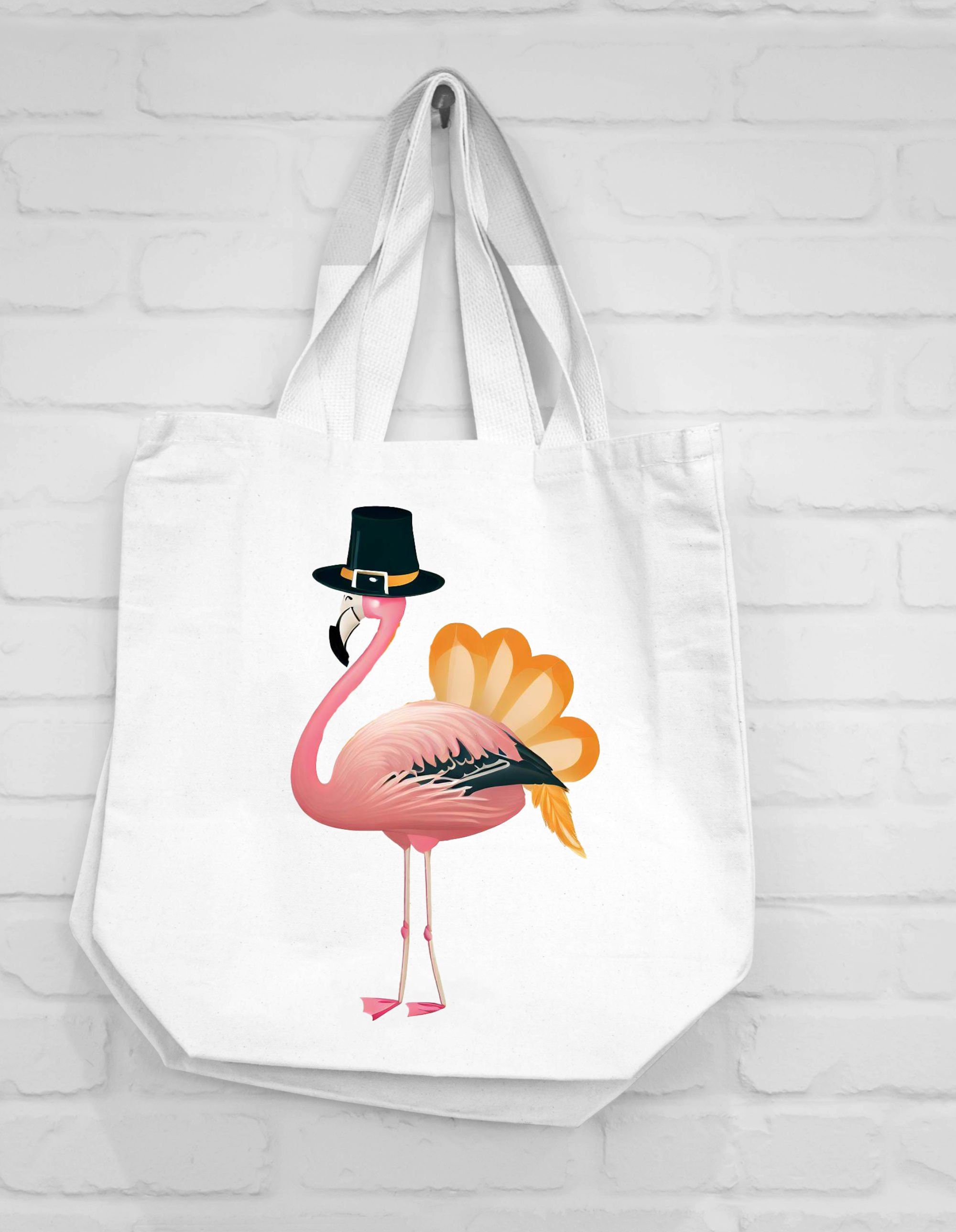 Whimsical Thanksgiving Flamingo Clipart / PNG Image - Etsy