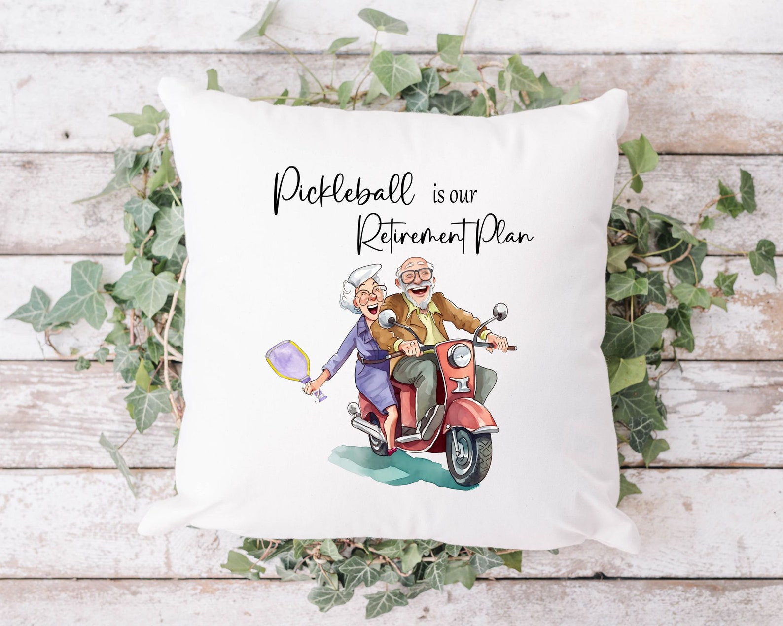 Pickle Ball Retirement Plan Clipart / PNG Image - Etsy