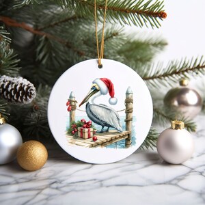 Christmas Pelican Downloadable Image, PNG, Clipart for Sublimation/heat ...