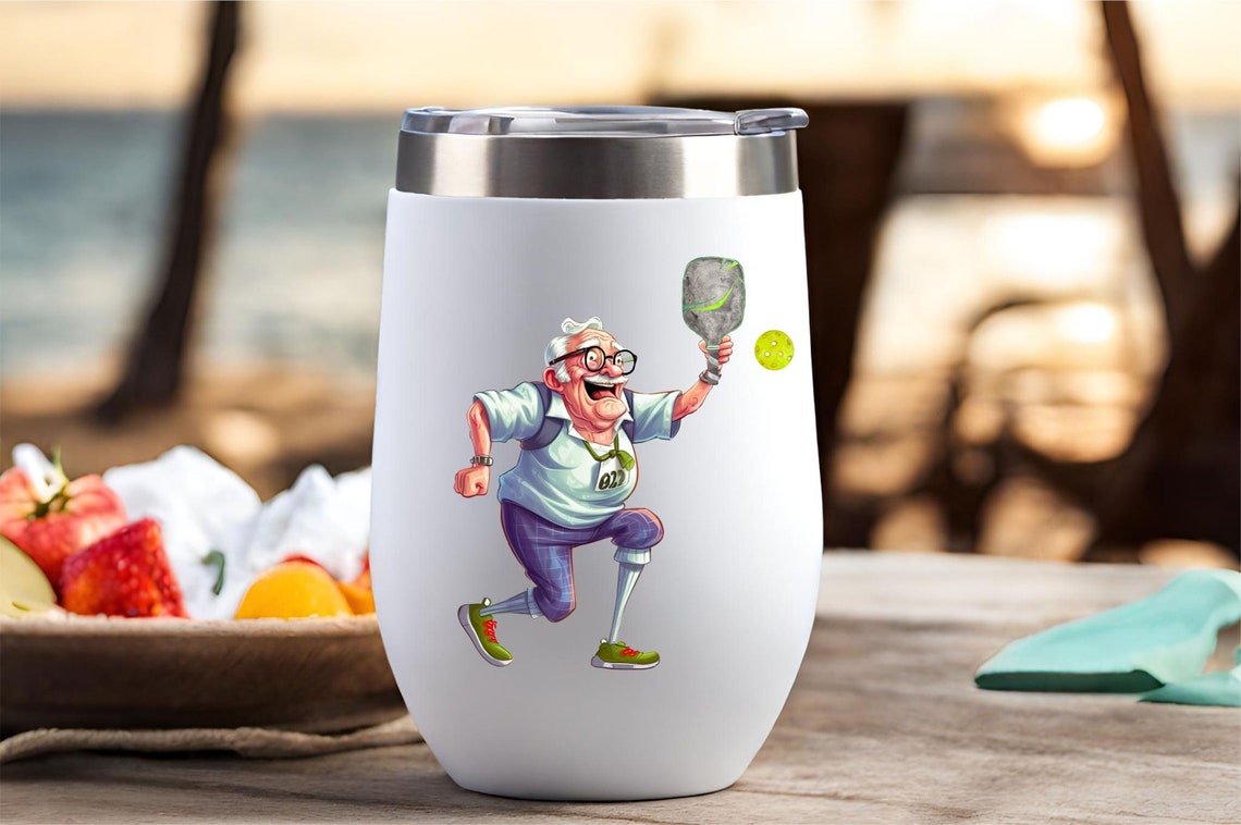 Funny Pickle Ball Man Downloadable Image Clipart / PNG Image - Etsy