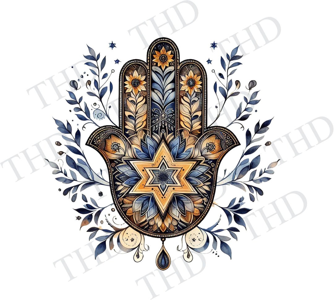 Hamsa, Jewish Symbols, PNG, Clipart for Sublimation/heat Press - Etsy
