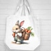 Nursery Print, Bunny With Carrots PNG, Clipart for Sublimation/heat ...