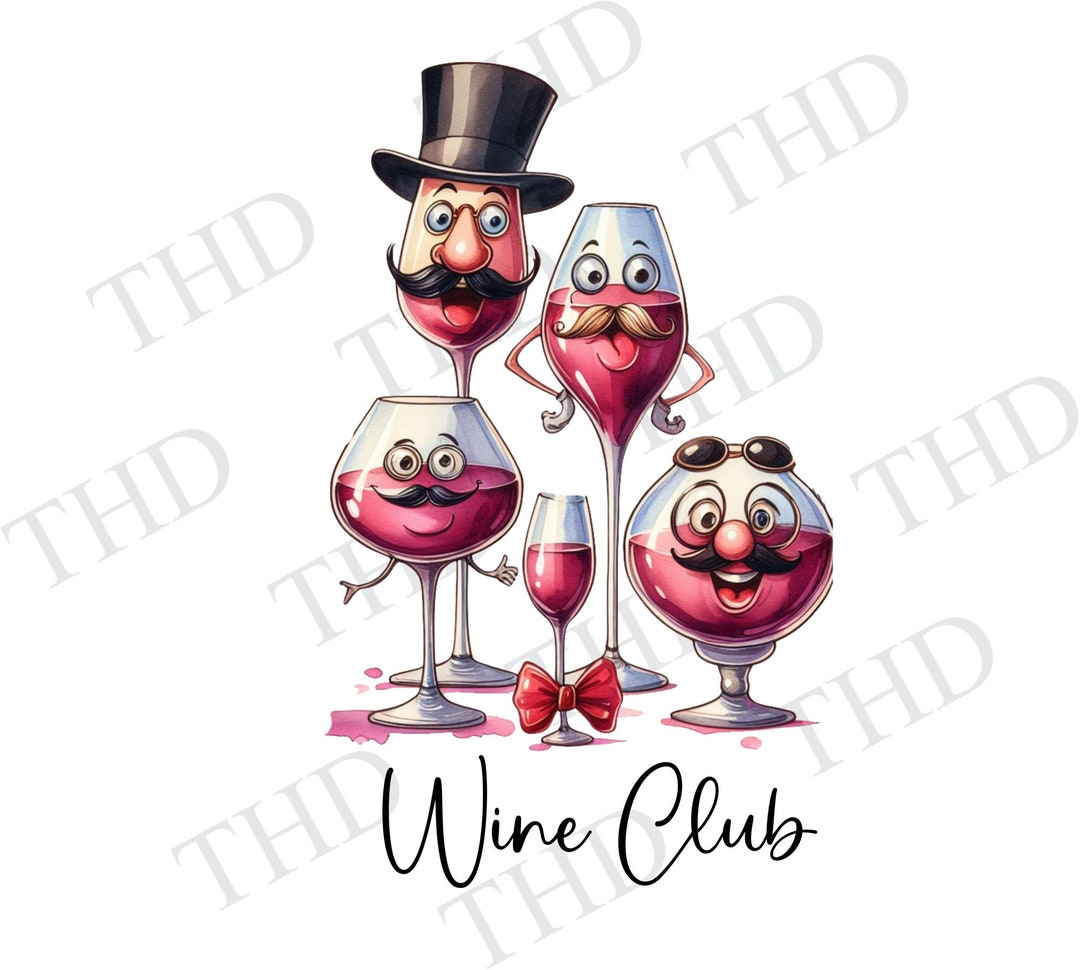 Funny Wine PNG, Wine Clipart for Sublimation/heat Press - Etsy