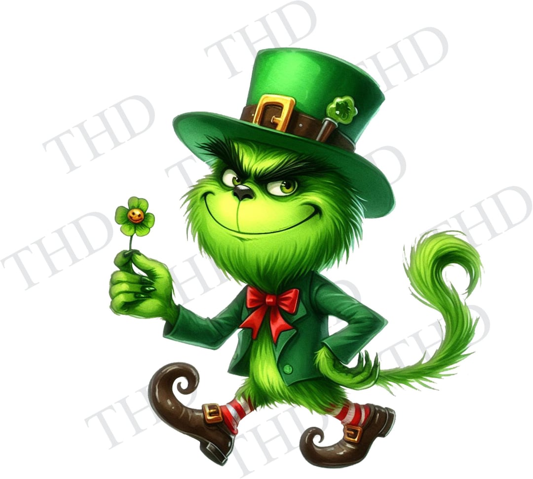 Funny St. Patrick's Day Character Png/jpg Clipart/graphic/design - Etsy