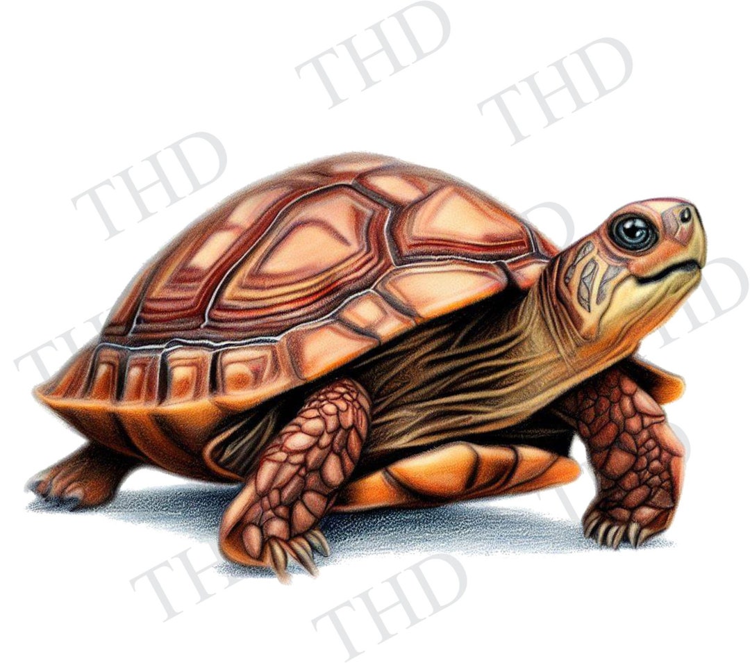 Turtle Clipart / PNG Image - Etsy