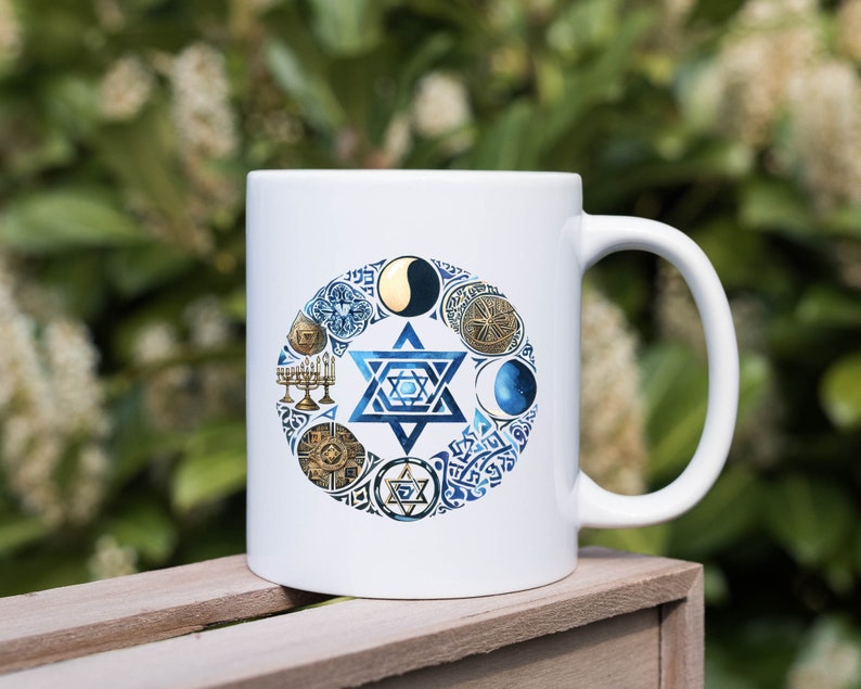 Símbolos judíos PNG imágenes prediseñadas para - Etsy México