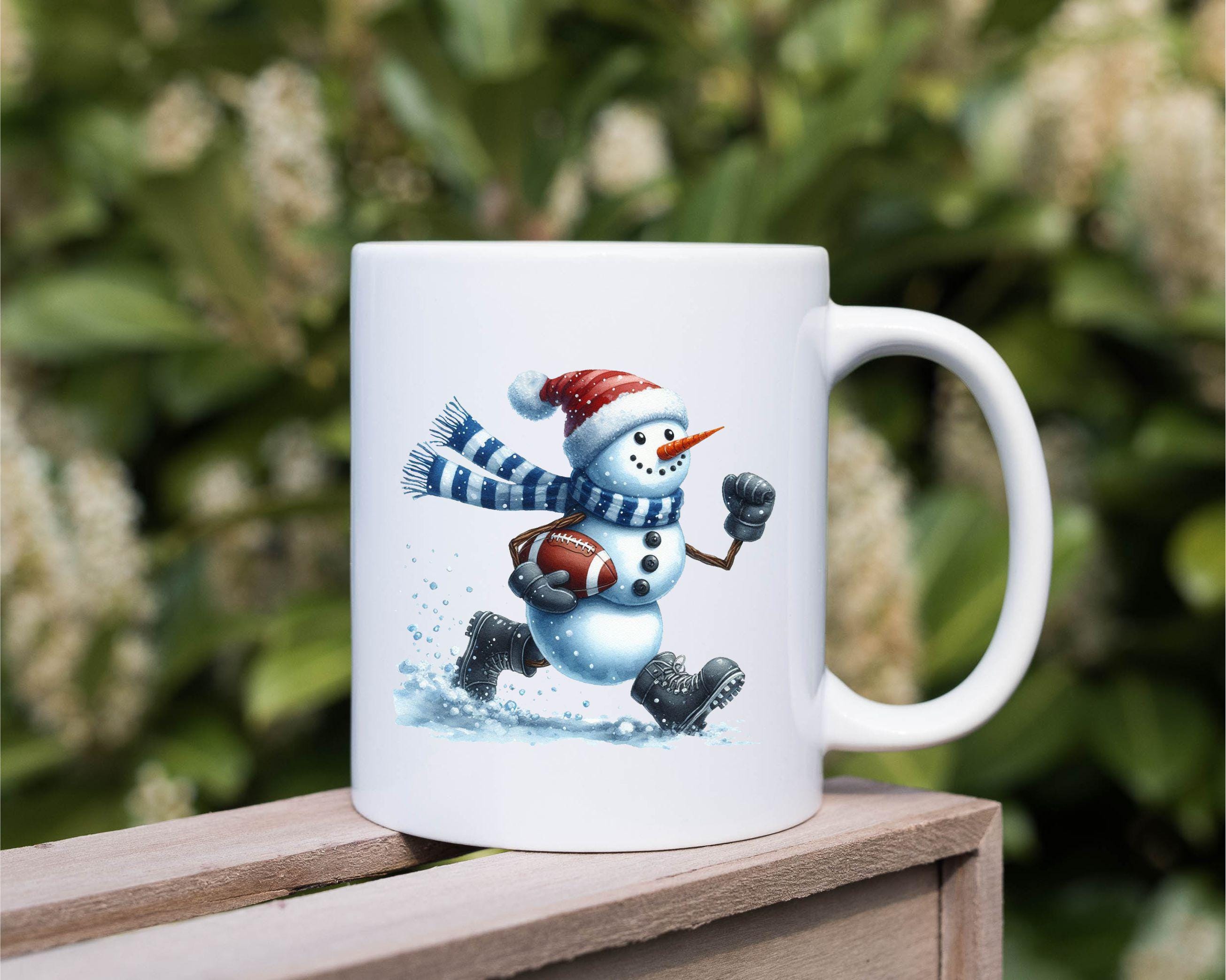 Snowman Football PNG Image: Tailgate Clipart (digital Download) - Etsy