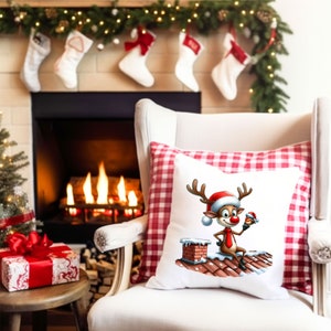Rudolph Christmas Reindeer Downloadable Image, Holiday Tree, Christmas ...