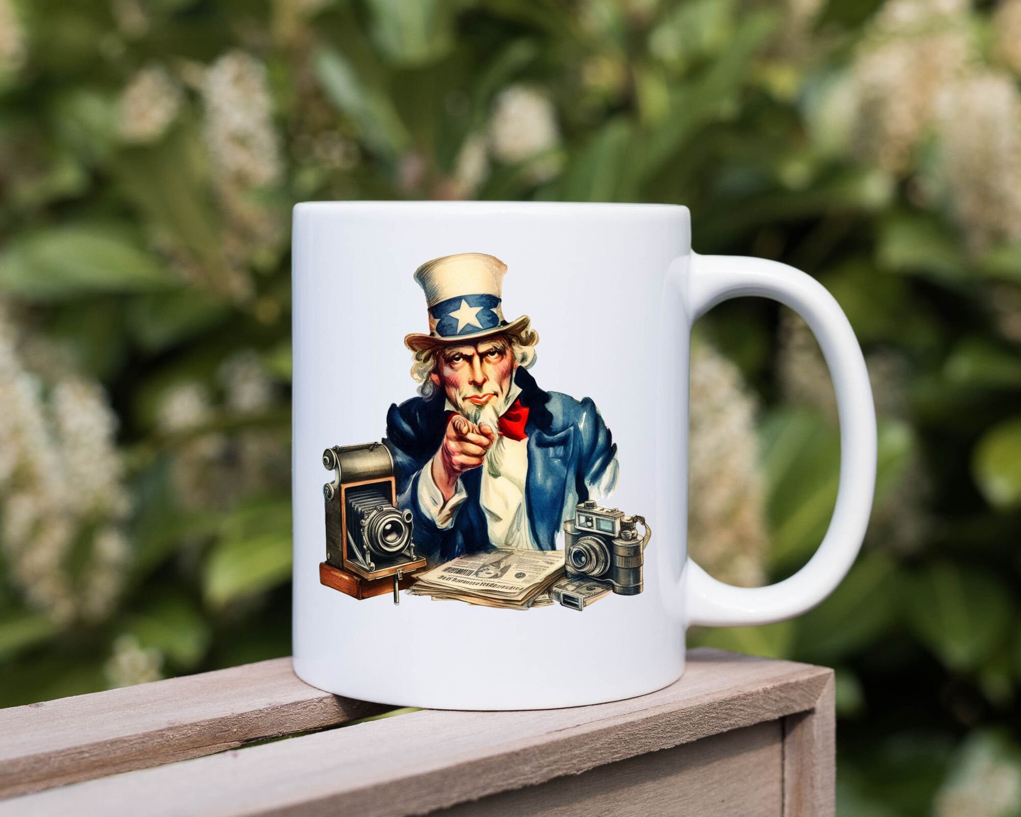 Patriotic Uncle Sam Clipart / PNG Image - Etsy