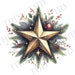 Christmas Star PNG, Clipart for Sublimation/heat Press - Etsy