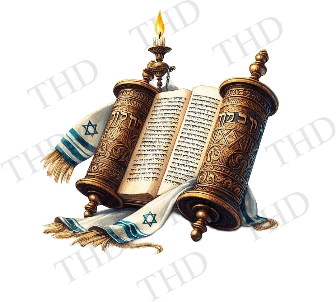 Torah, Jewish Symbols, PNG, Clipart for Sublimation/heat Press - Etsy