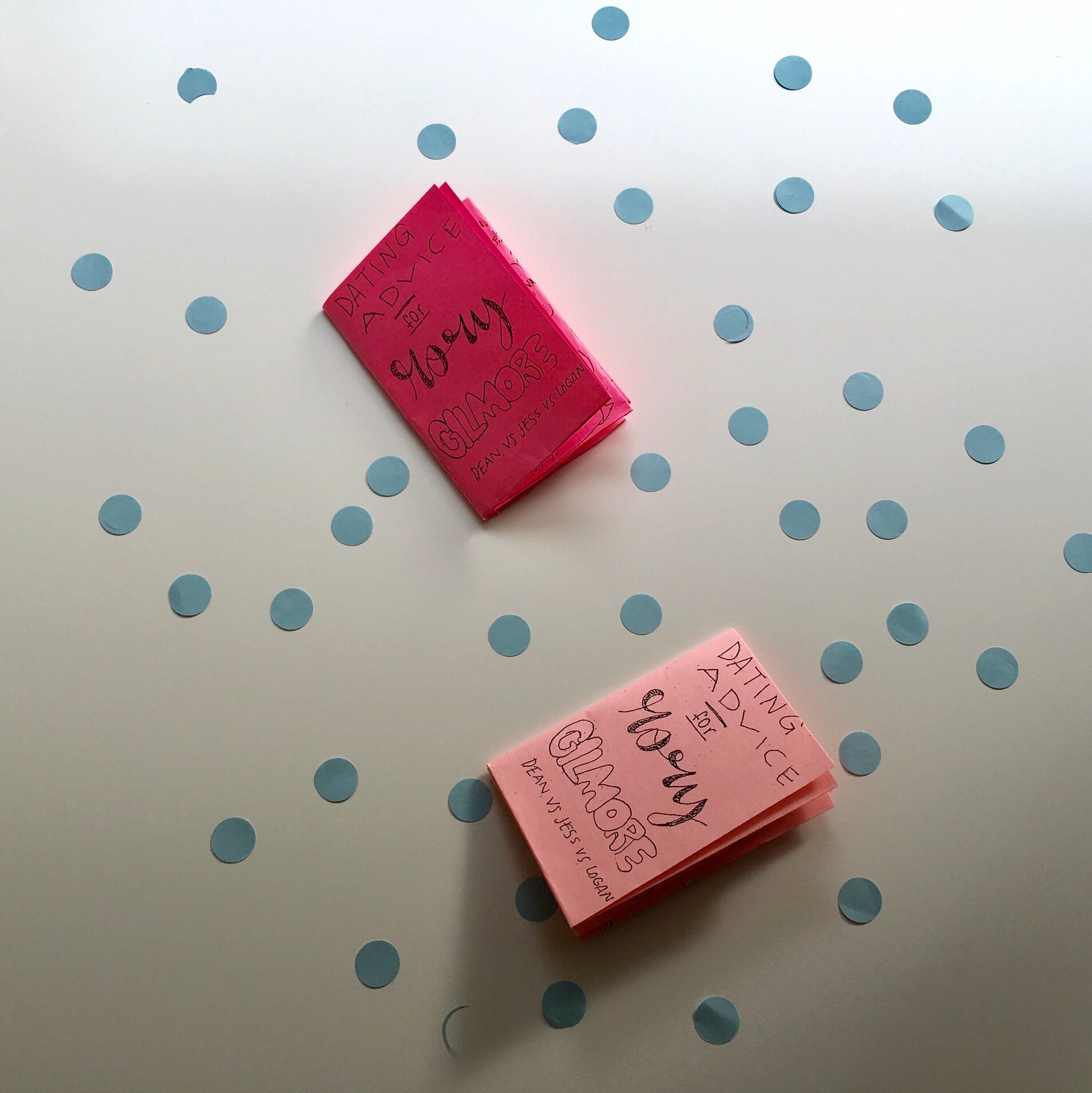 Gilmore Girls Zine: Dean Vs Jess Vs Logan - Etsy