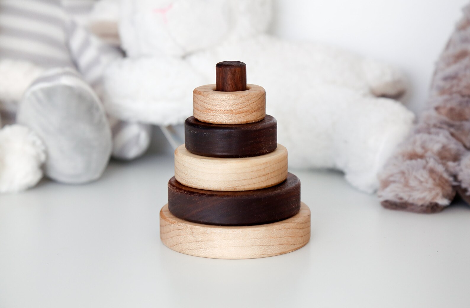 10 Pc. Baby Bundle, Baby Shower Gift, Baby Toy Bundle, Wooden Babytoy ...
