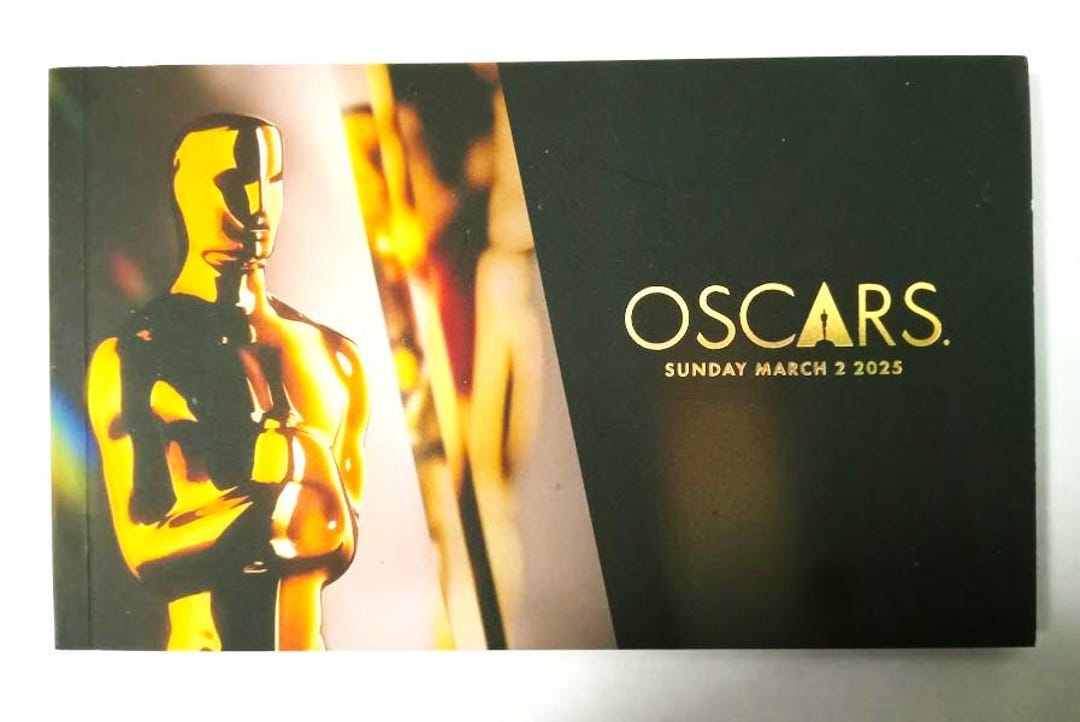 The OSCARS 97th Annual Academy Awards Official Program, New 2025 - Etsy