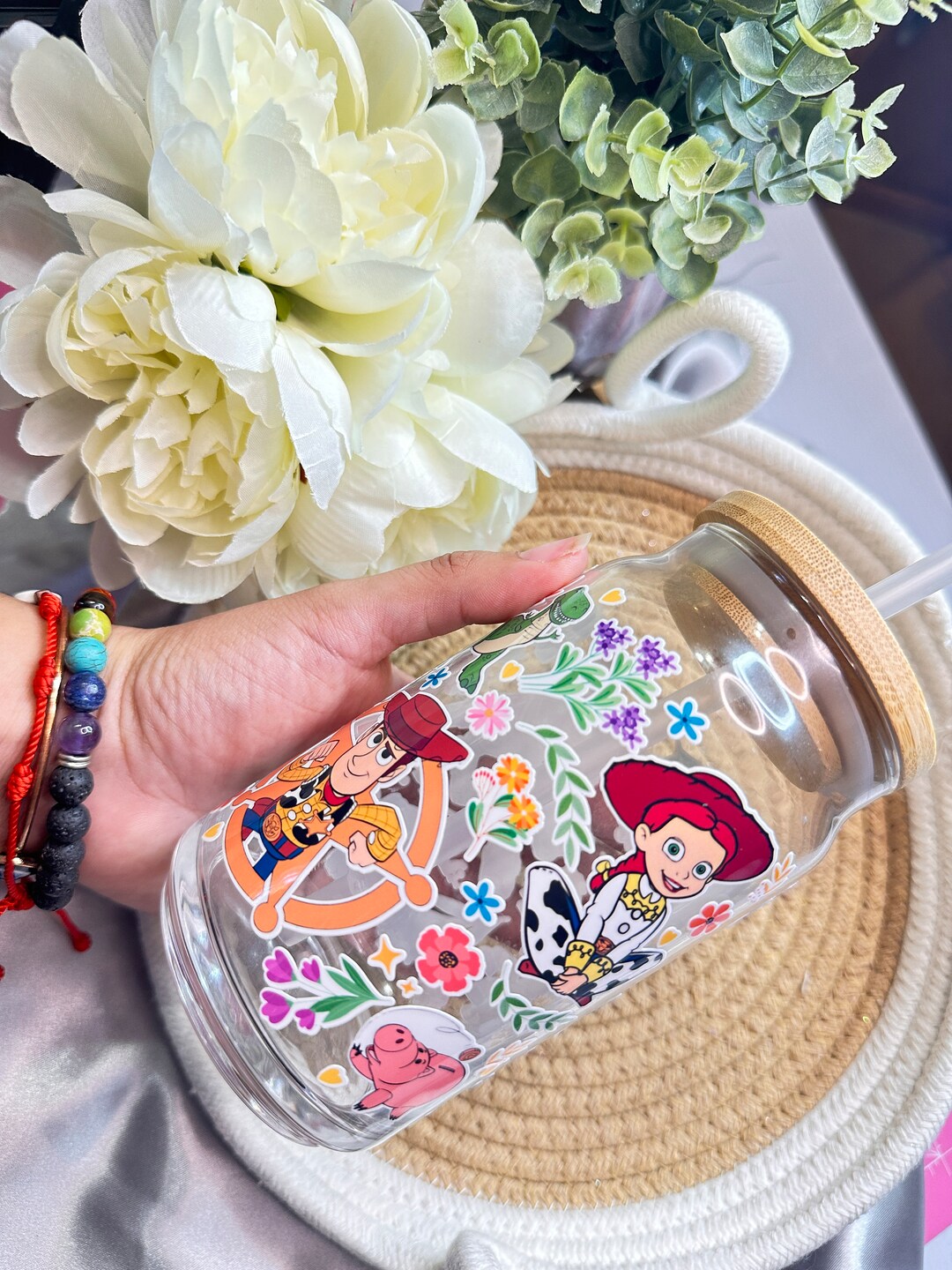 Toy Story Glass Cup - Etsy