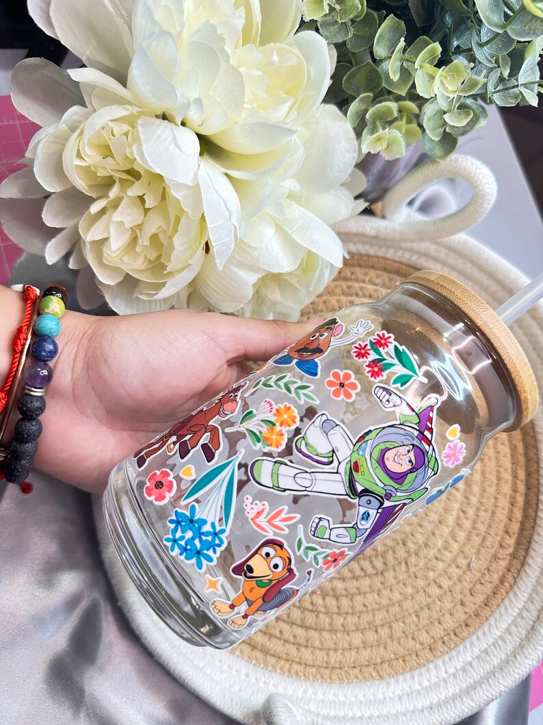 Toy Story Glass Cup - Etsy