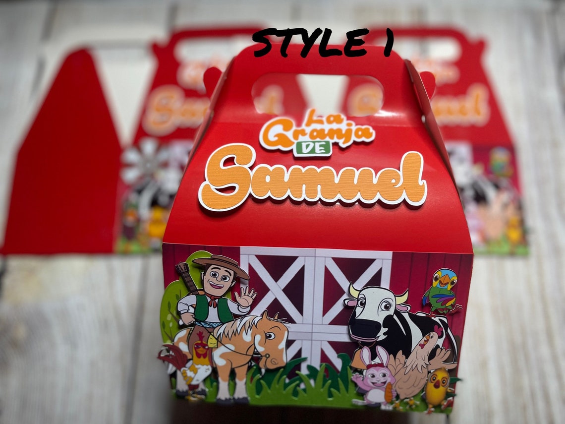 La Granja Party Decorations La Granja Favor Box La Granja - Etsy