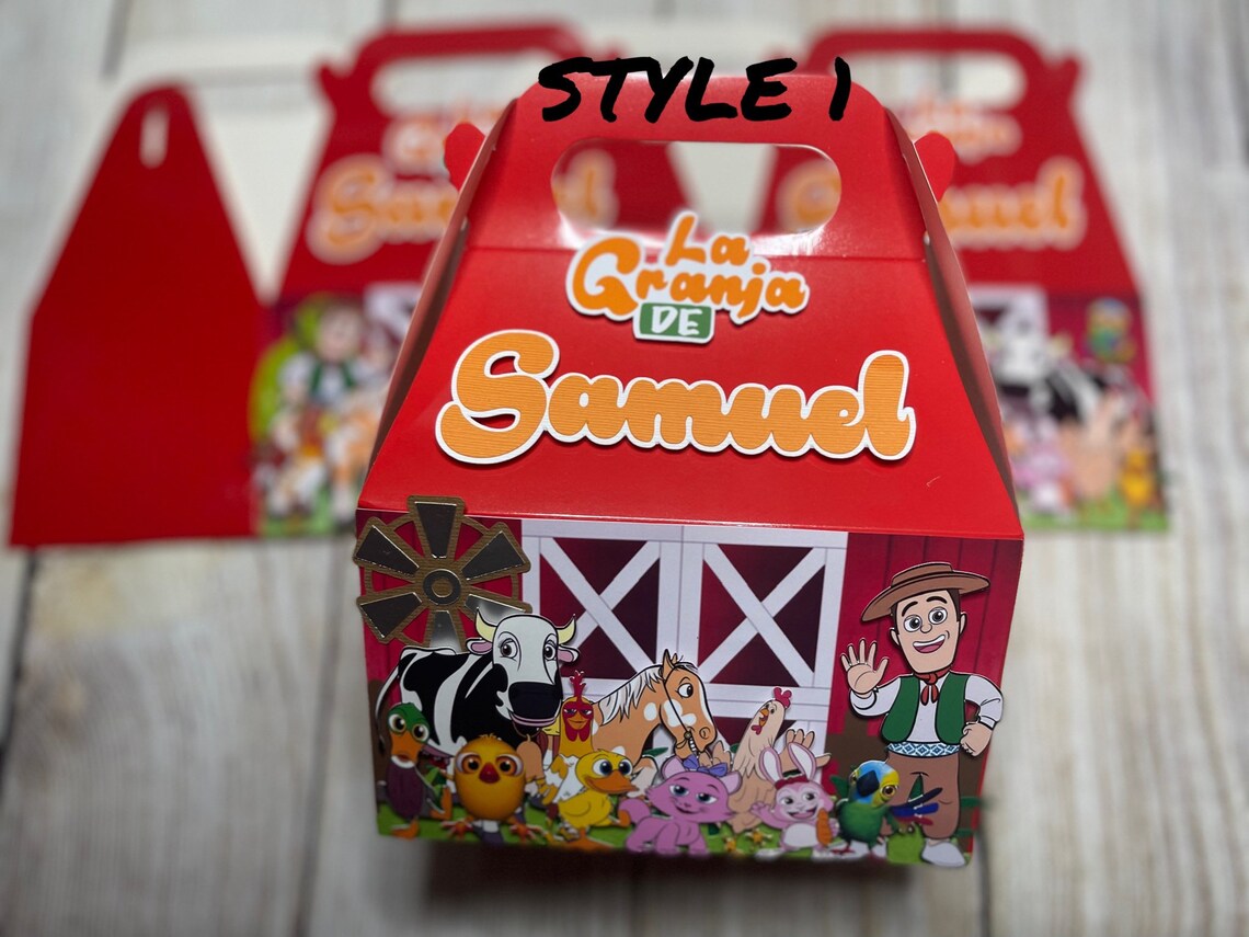 La Granja Party Decorations La Granja Favor Box La Granja | Etsy
