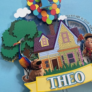 Up Cake Topper, up House Cake Topper, up Theme Party, up Movie Party ...