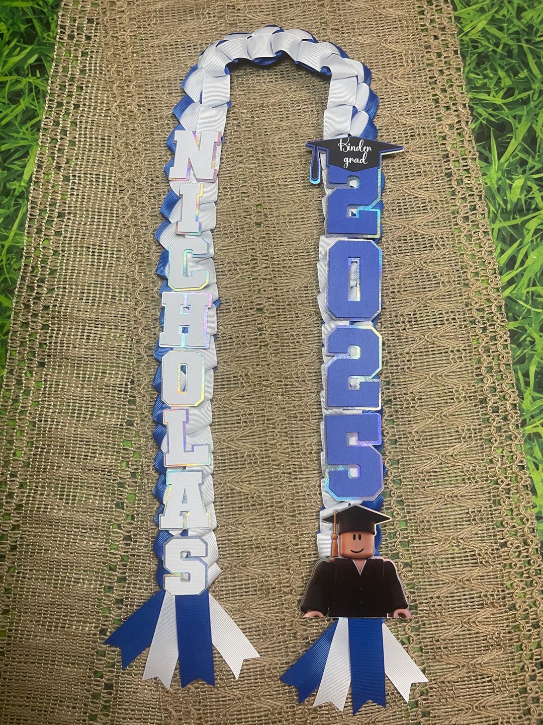 Boy Graduation Lei Promotion Gift Lei Senior Night Gift Lei Braided ...