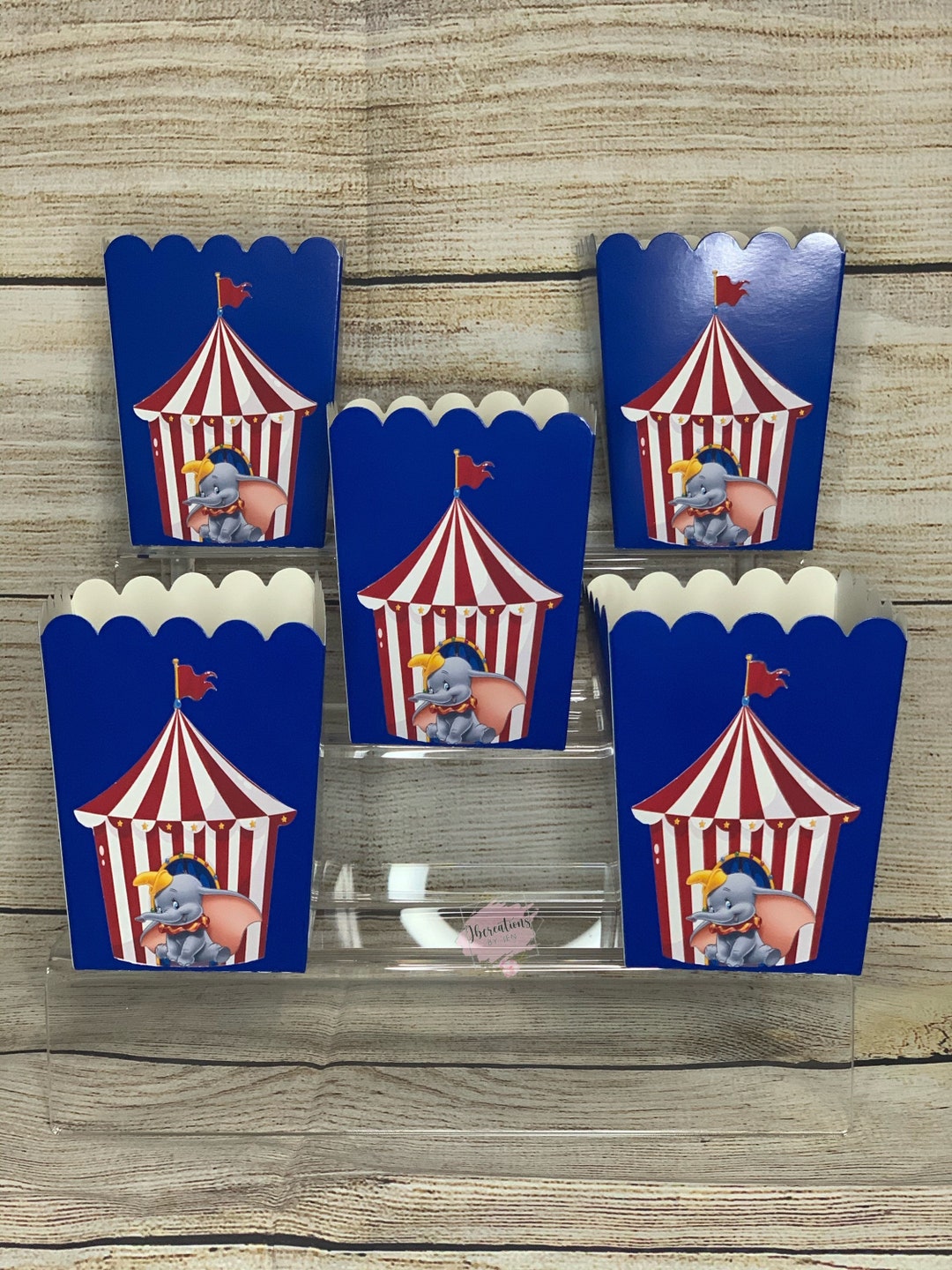 Dumbo Mini Popcorn Boxes Dumbo Party Supplies Dumbo - Etsy