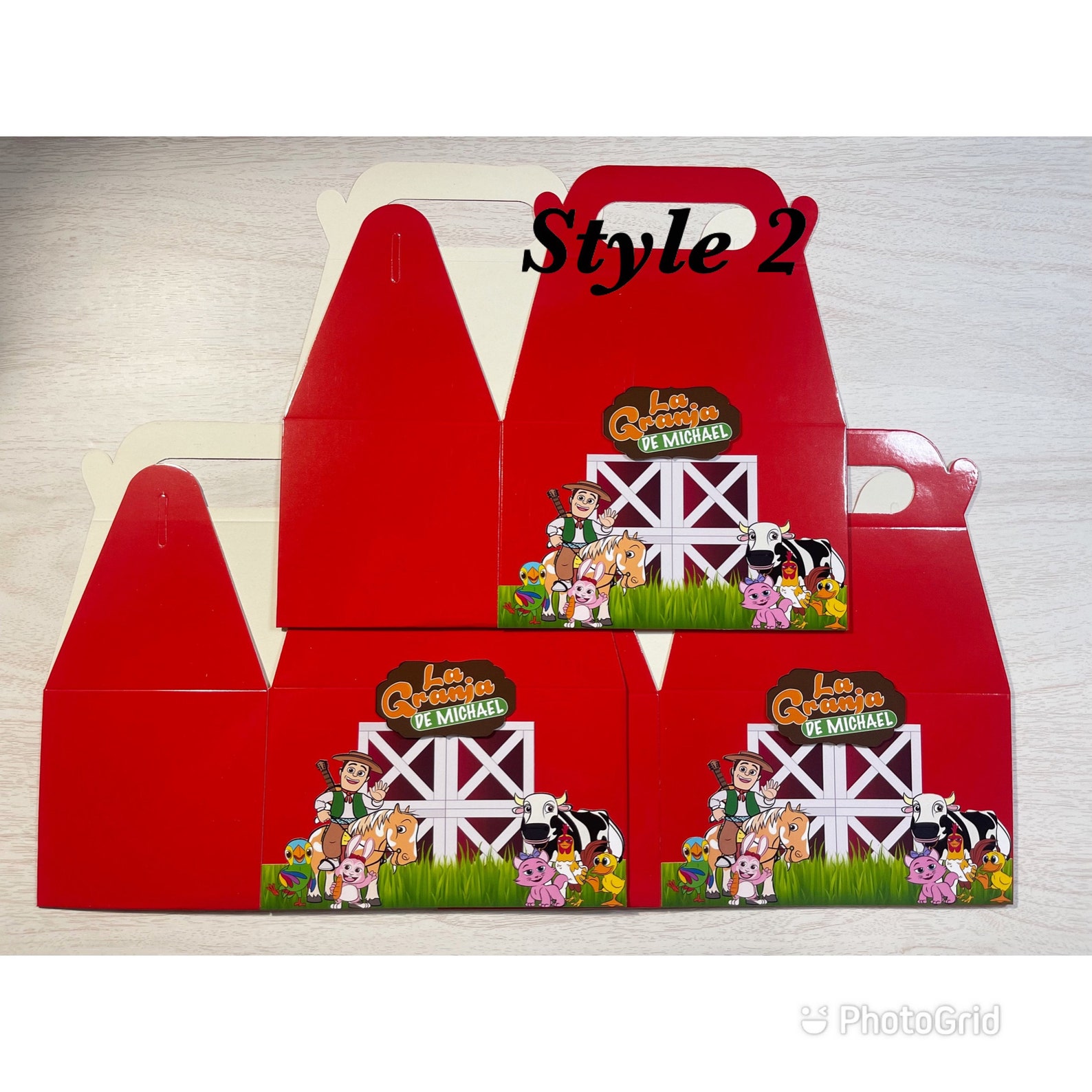 La Granja Party Decorations La Granja Favor Box La Granja - Etsy