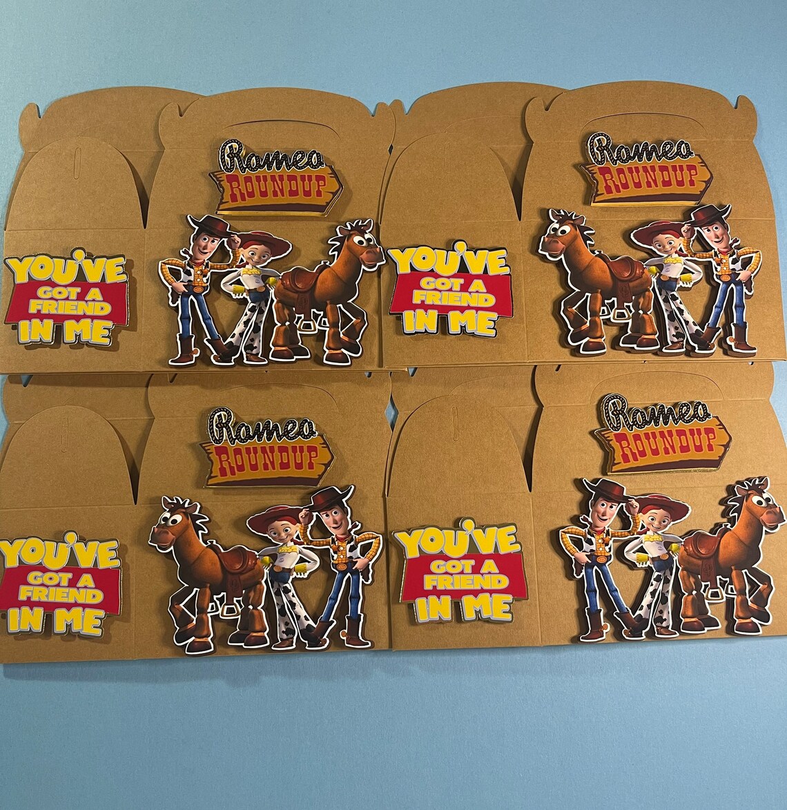 Woody Round Up, Woody Favor Box, Woody Gable Box, Woody Candy Box ...