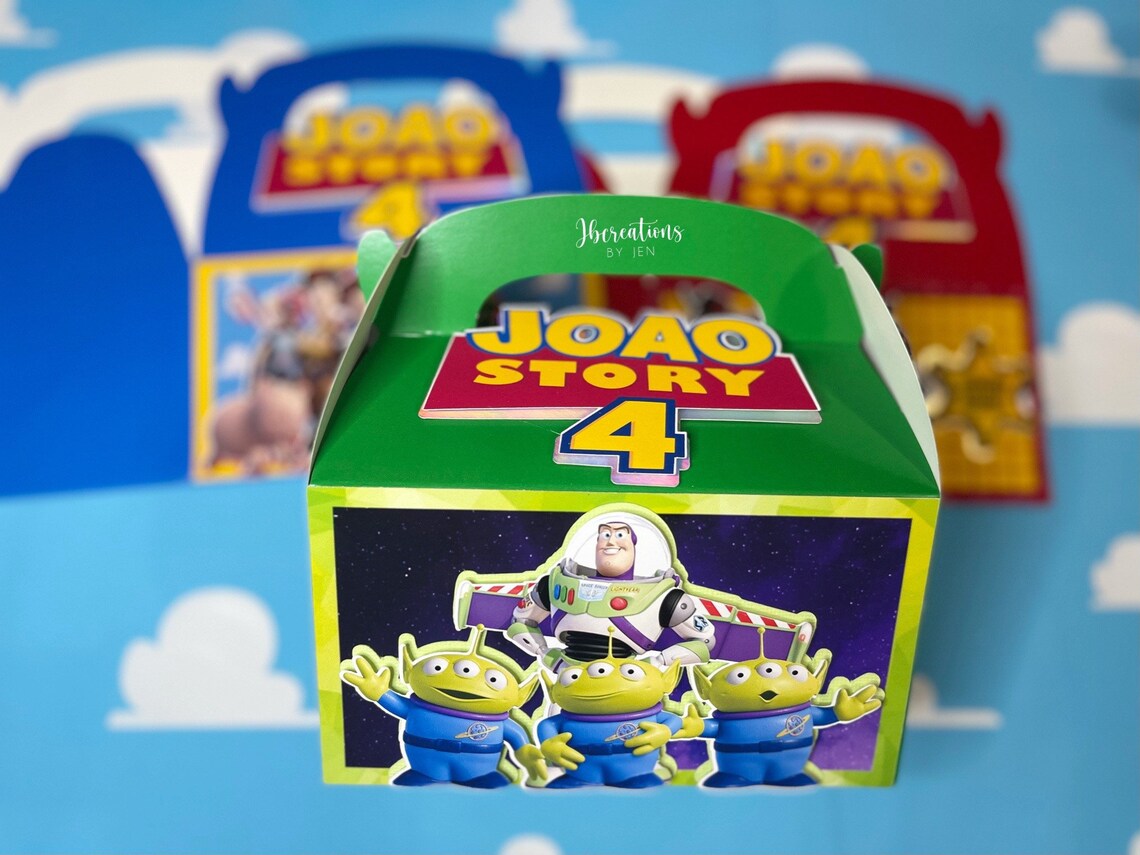 Toy Story Favor Box, Toy Story Gable Box, Toy Story Candy Box, Toy ...