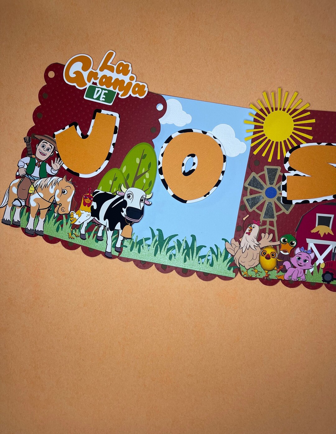La Granja Birthday Banner, La Granja Banner, La Granja Party ...